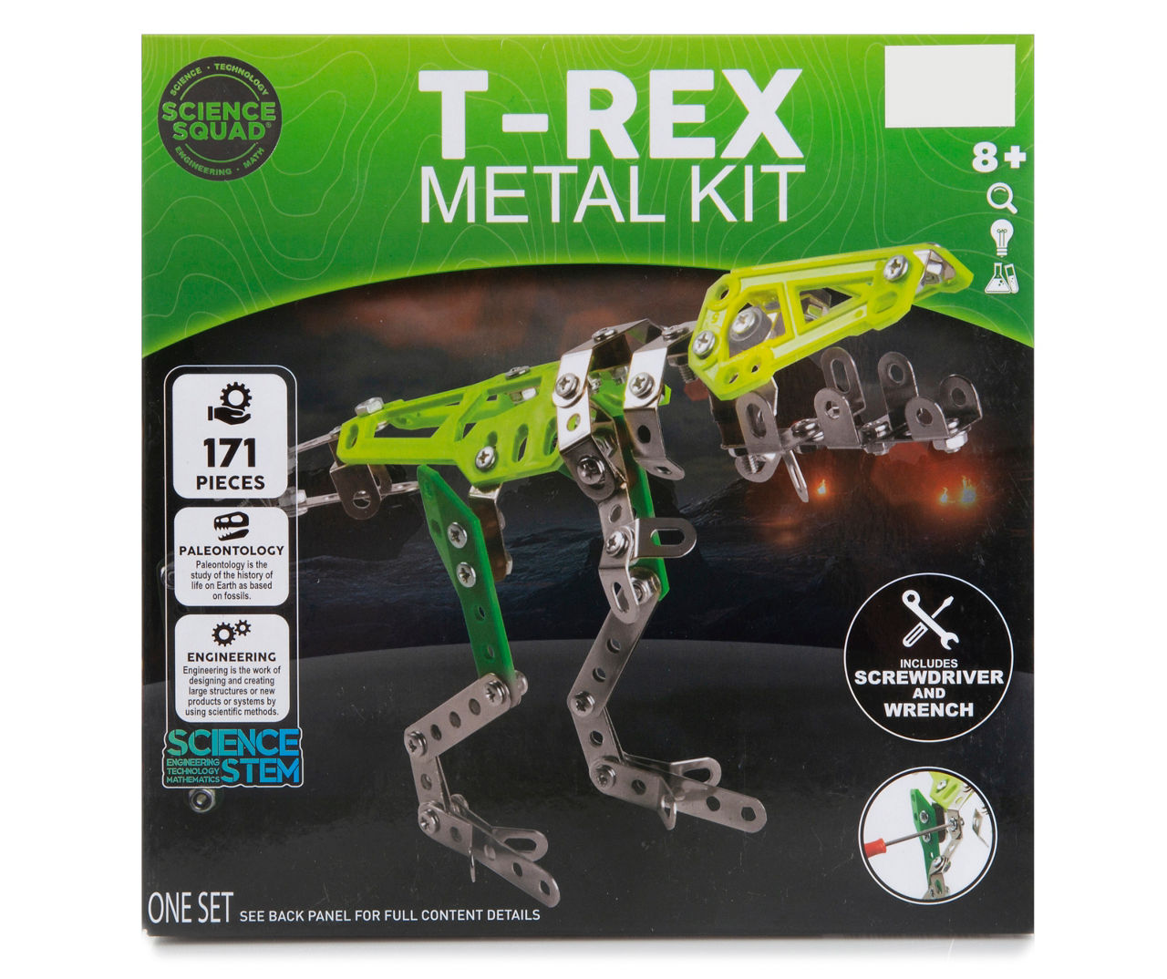 Science Squad T-Rex Metal Build Kit | Big Lots
