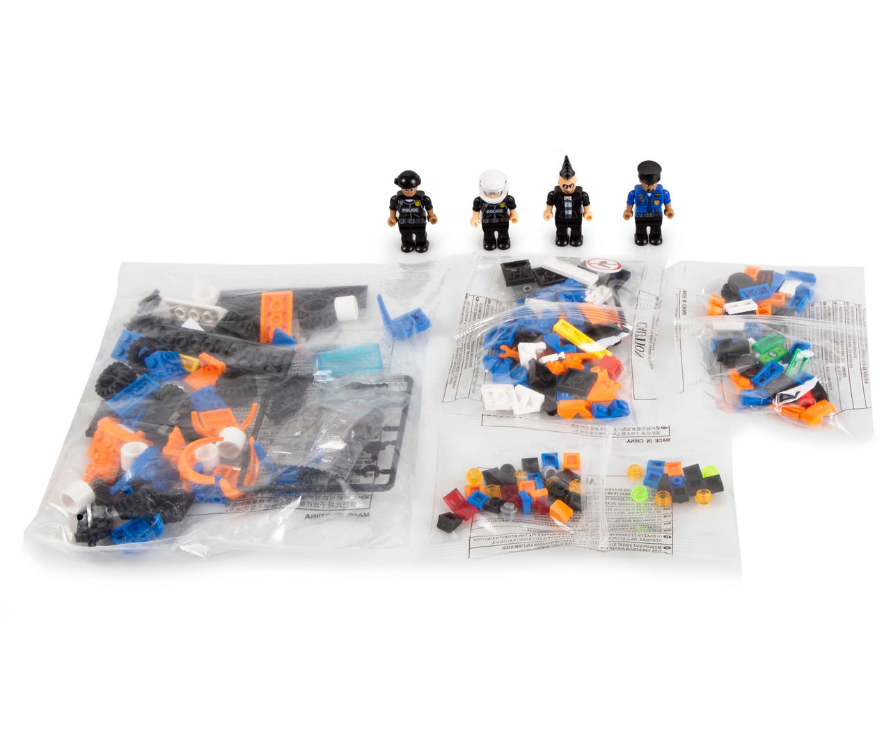 Block Tech Police Force Hot Pursuit 239-Piece Building Set | Big Lots