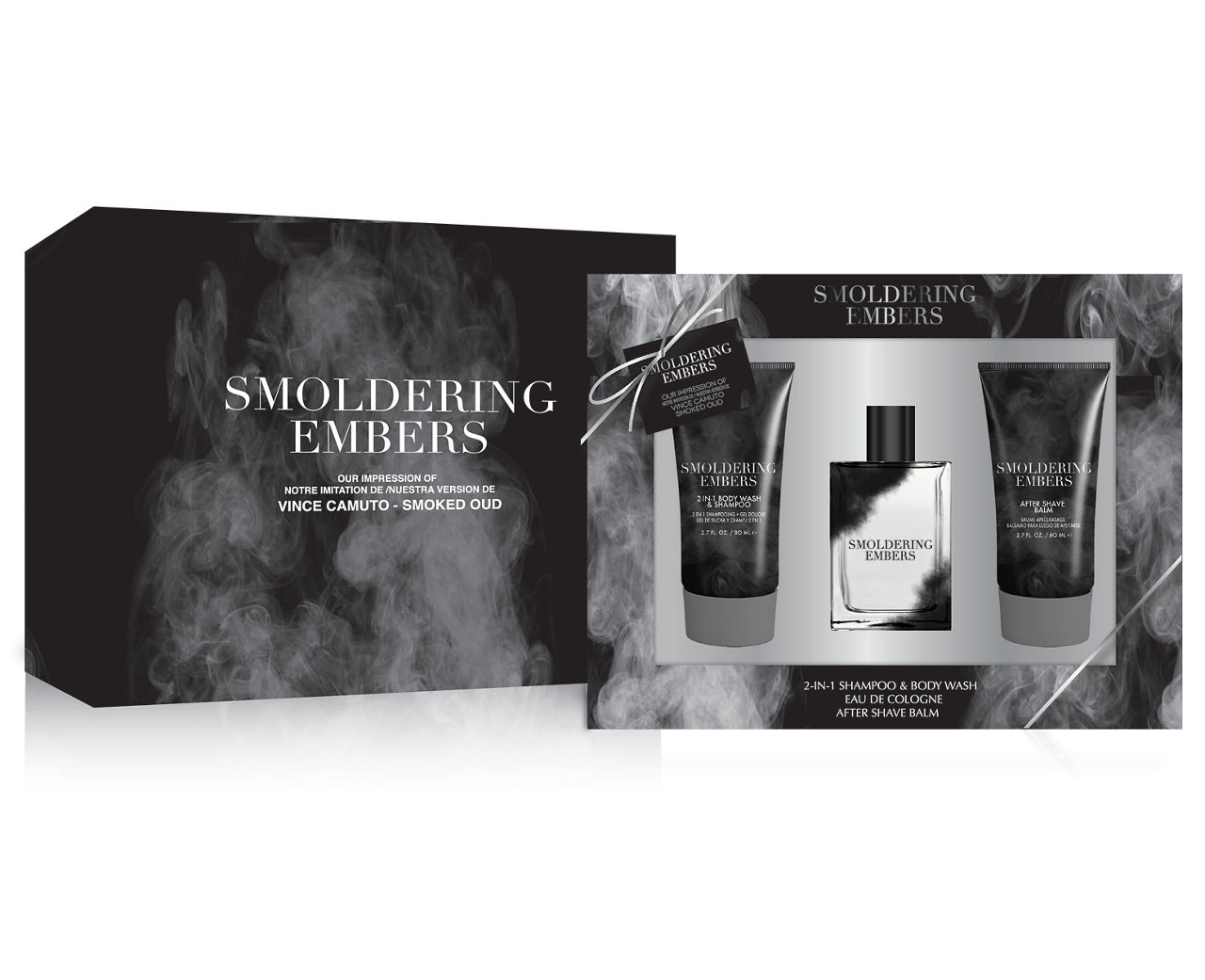 Preferred Fragrance Smoldering Embers 3-Piece Gift Set | Big Lots