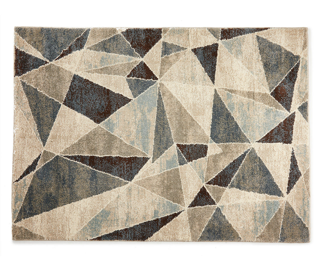 Living Colors Blue Prism Area Rug, (5' x 7') | Big Lots