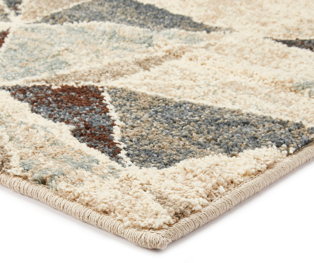 Living Colors Blue Prism Area Rug, (5' x 7') | Big Lots