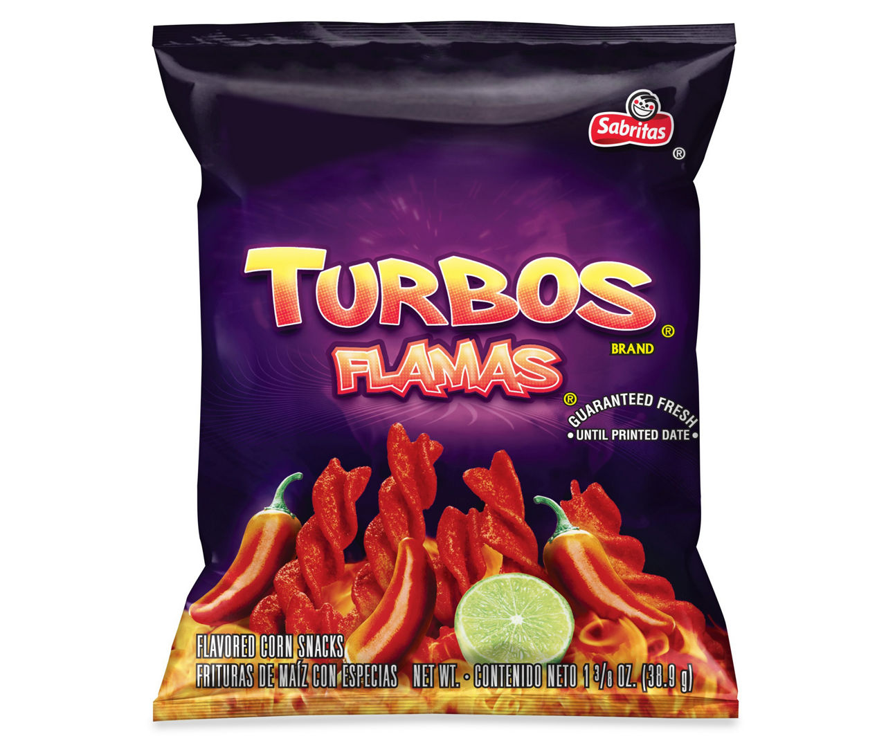 Frostie Sabritas Flavored Corn Snacks Turbos Flamas 1.375 Oz | Big Lots