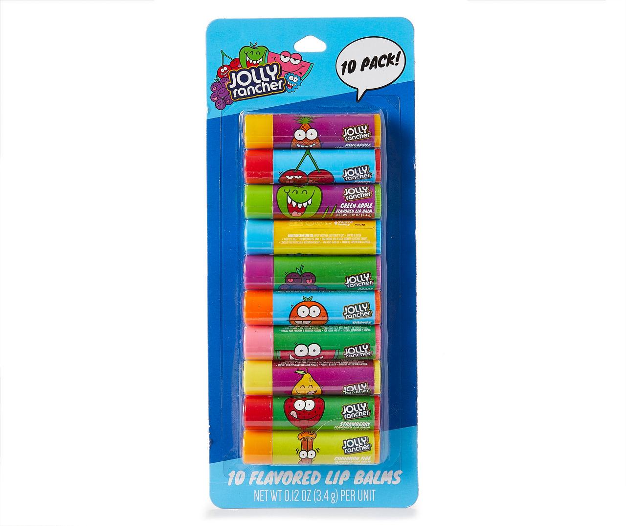 Jolly Rancher Lip Balm, 10-Pack | Big Lots
