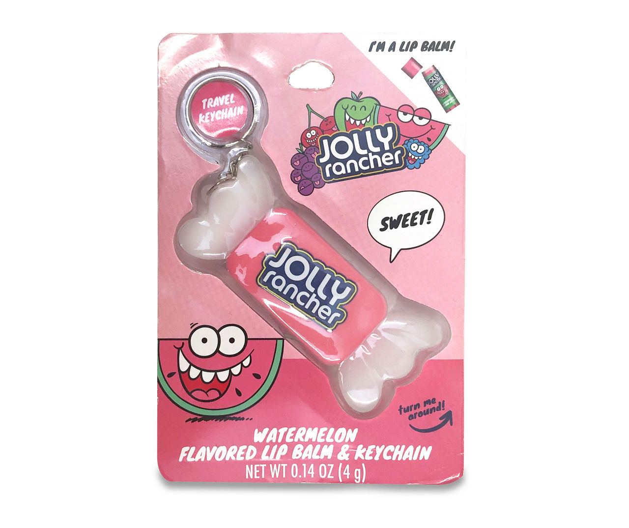 Jolly Rancher Watermelon Jolly Rancher Lip Balm & Keychain | Big Lots