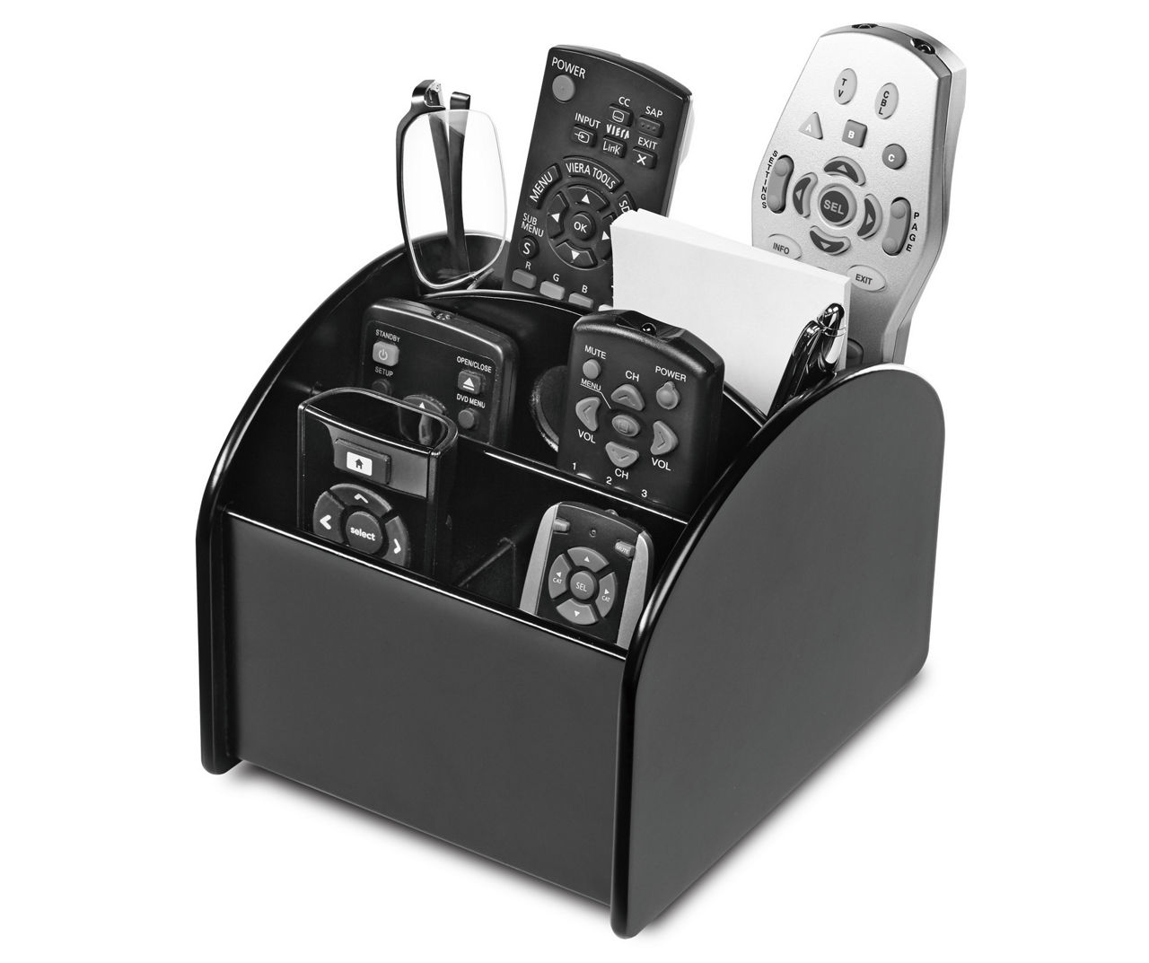 Samsonico Black Swivel Remote Control Caddy | Big Lots