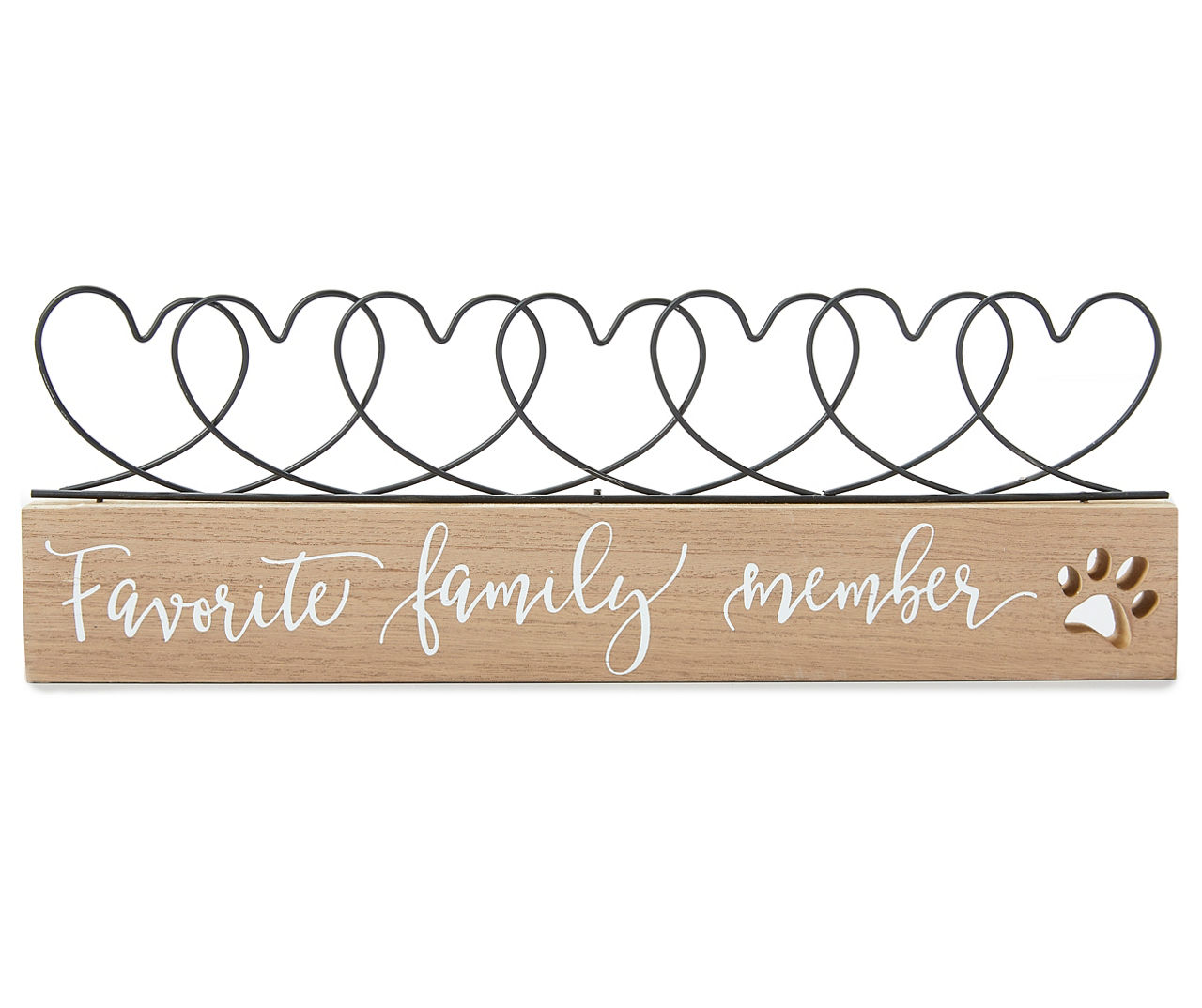 "Favorite Family Member" Heart Photo Clips | Big Lots