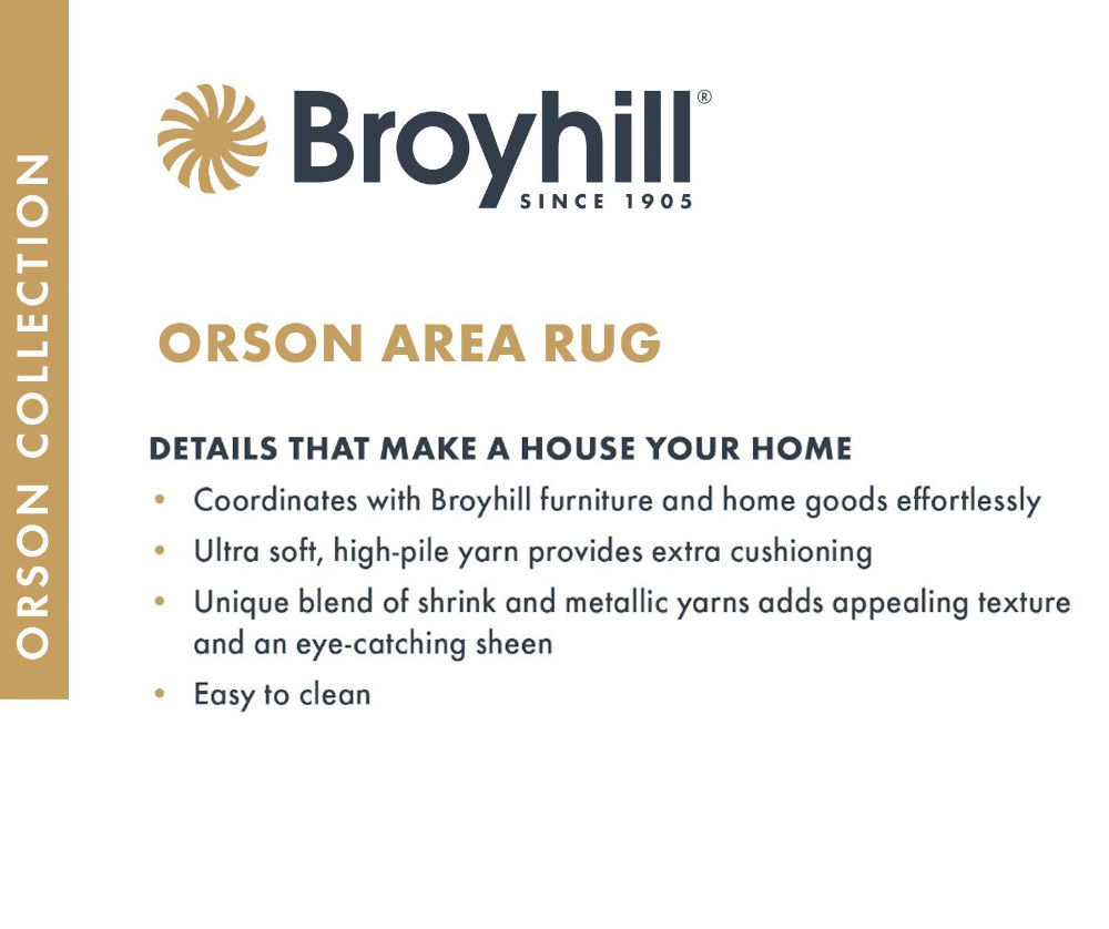 Broyhill Orson Damask Area Rug, (7'10" x 9'10") | Big Lots