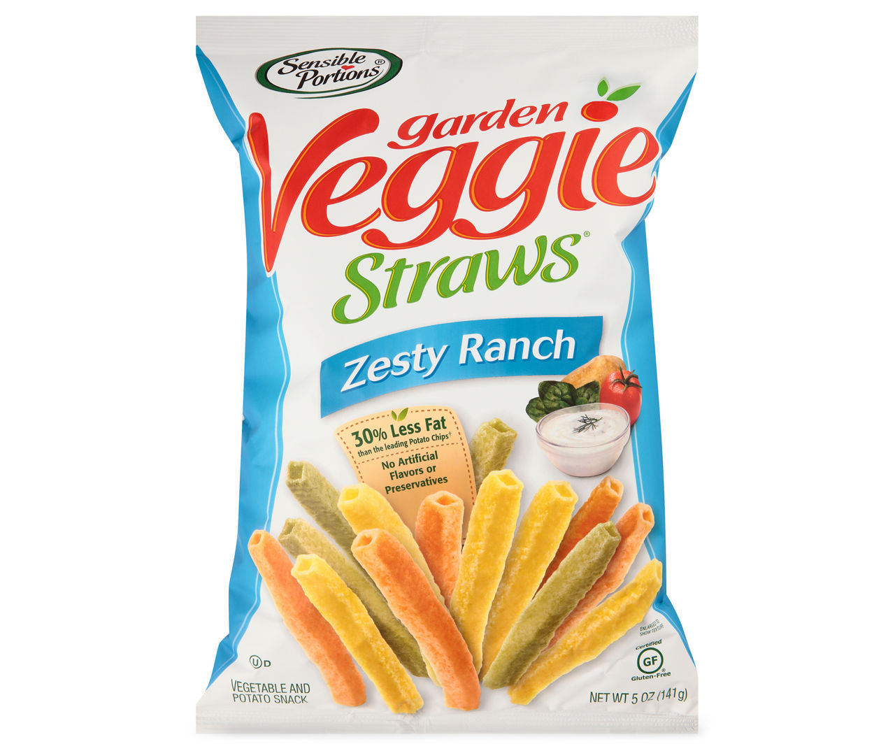 Sensible Portions Zesty Ranch Garden Veggie Straws, 5 Oz. | Big Lots
