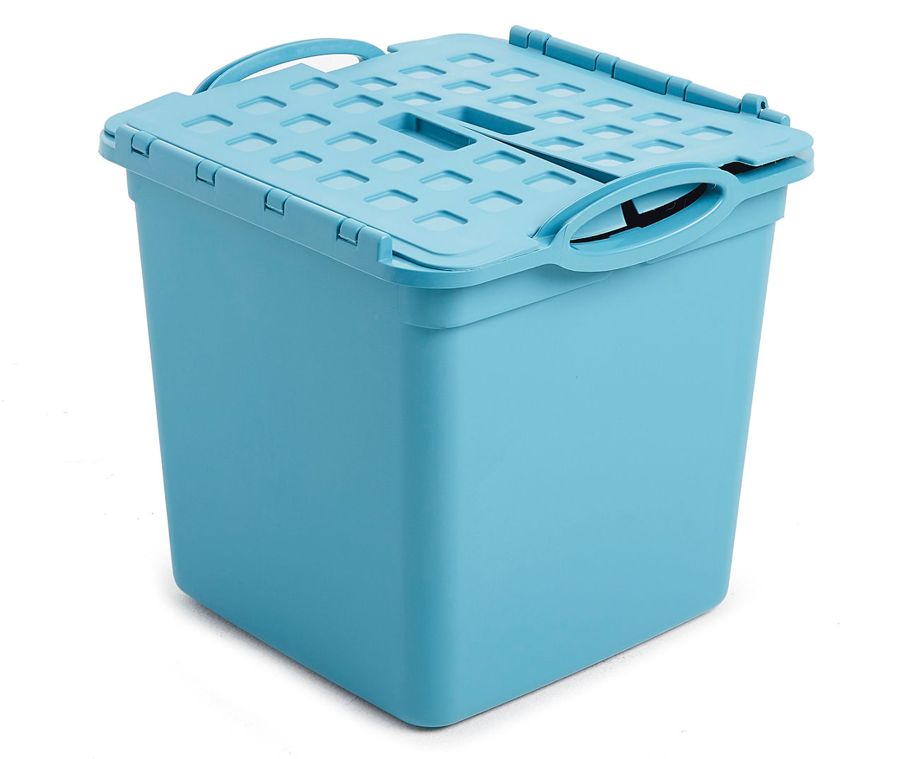 Blue Large Flip & Open Bin | Big Lots