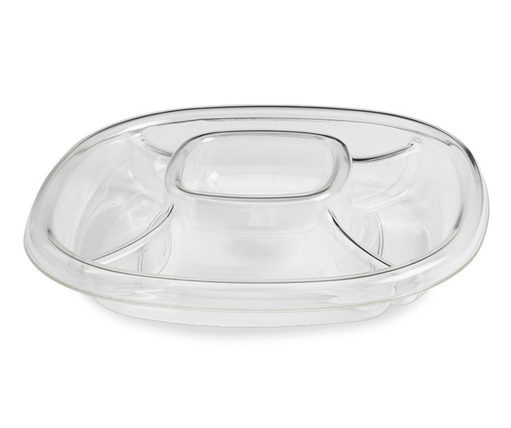 CreativeWare 4-Section Chip & Dip Tray | Big Lots
