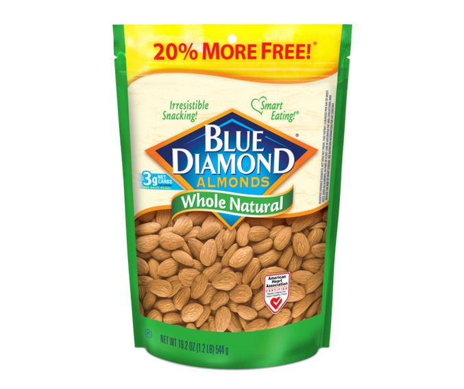 Blue Diamond Whole Natural Almonds, 19.2 Oz. | Big Lots