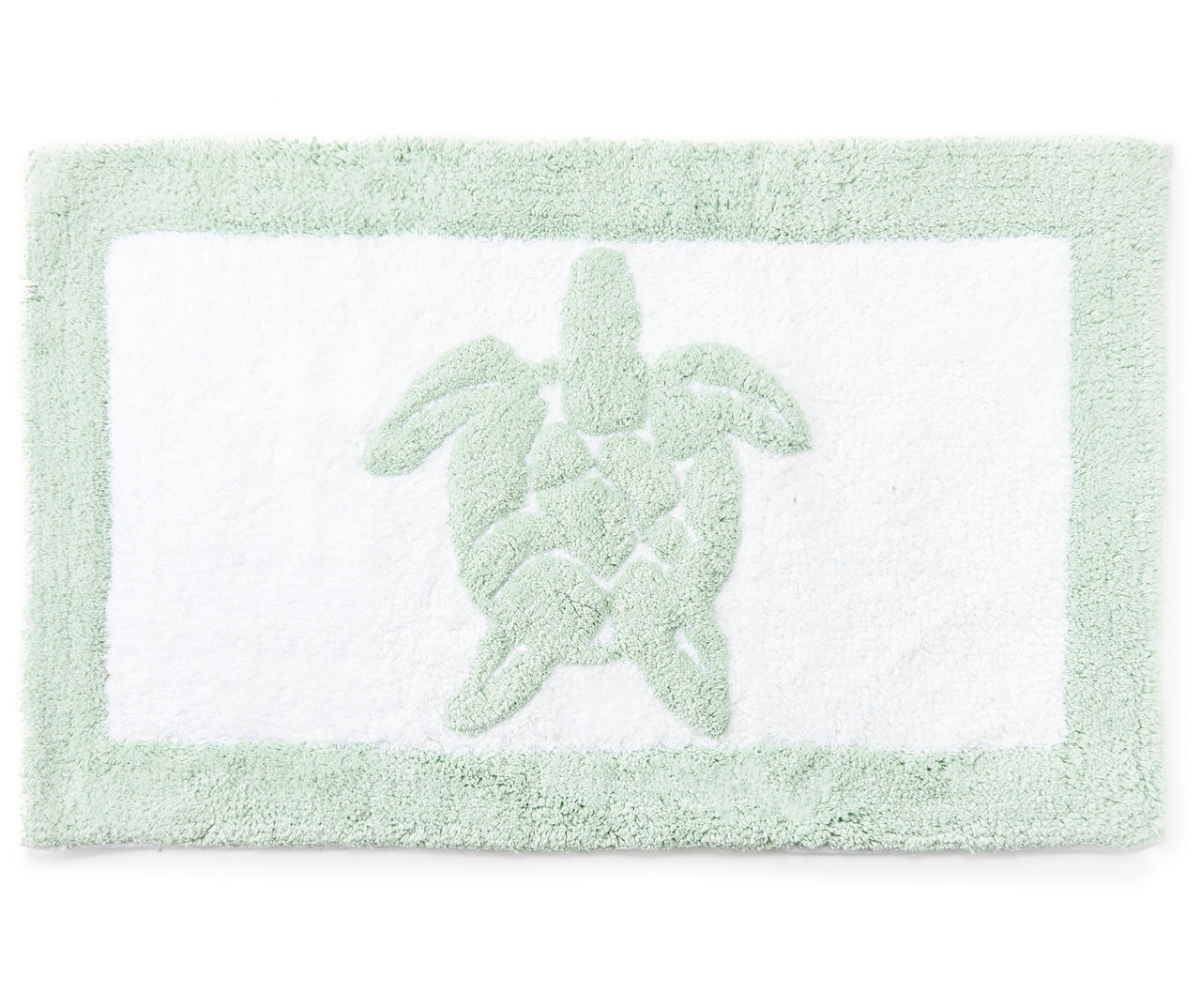 Green Turtle Bath Rug | Big Lots