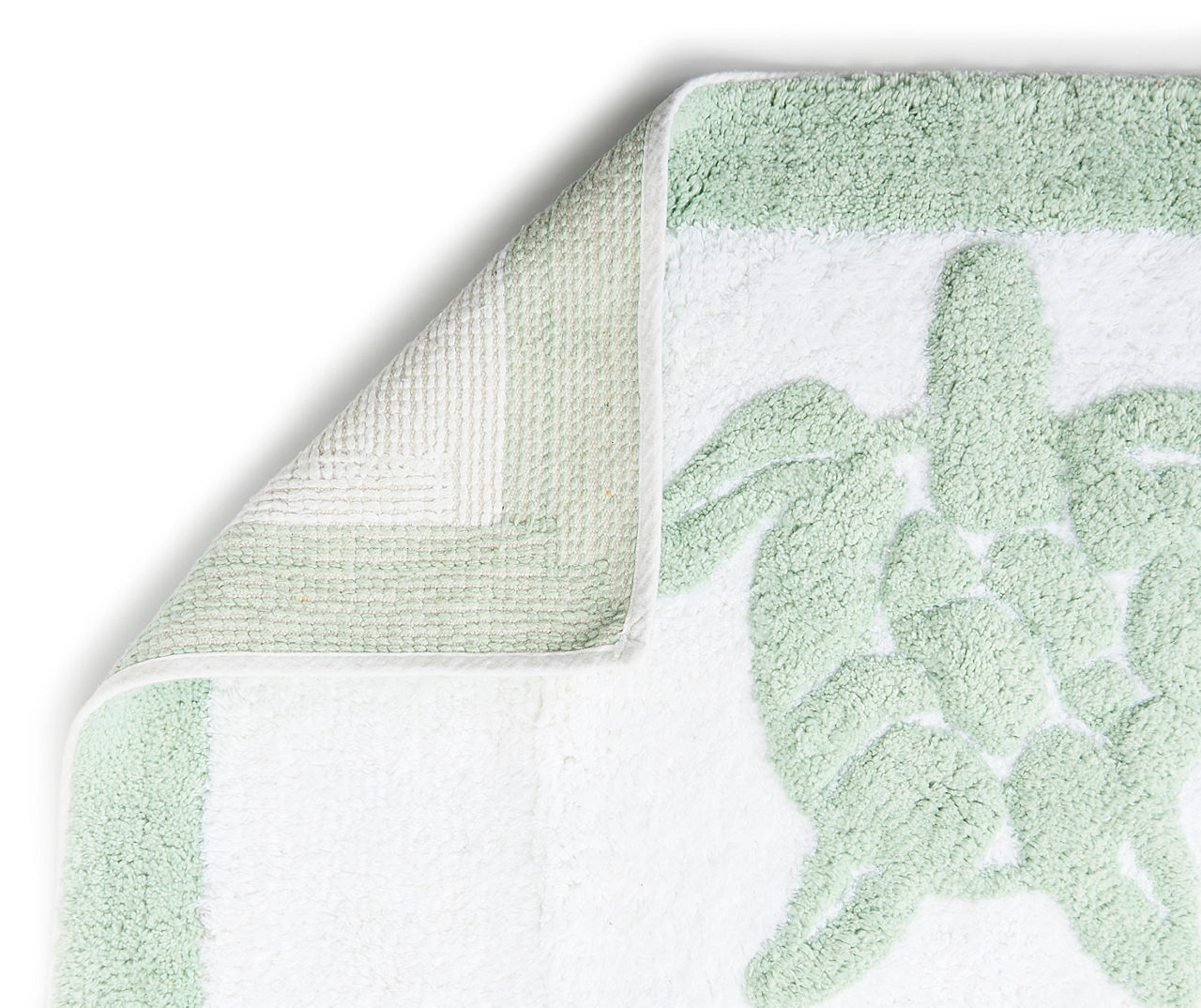 Green Turtle Bath Rug | Big Lots