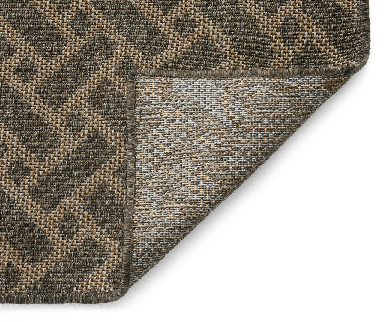 Broyhill Eagle Brooke Basket Weave Patio Rug, (7'10" x 9'10") | Big Lots