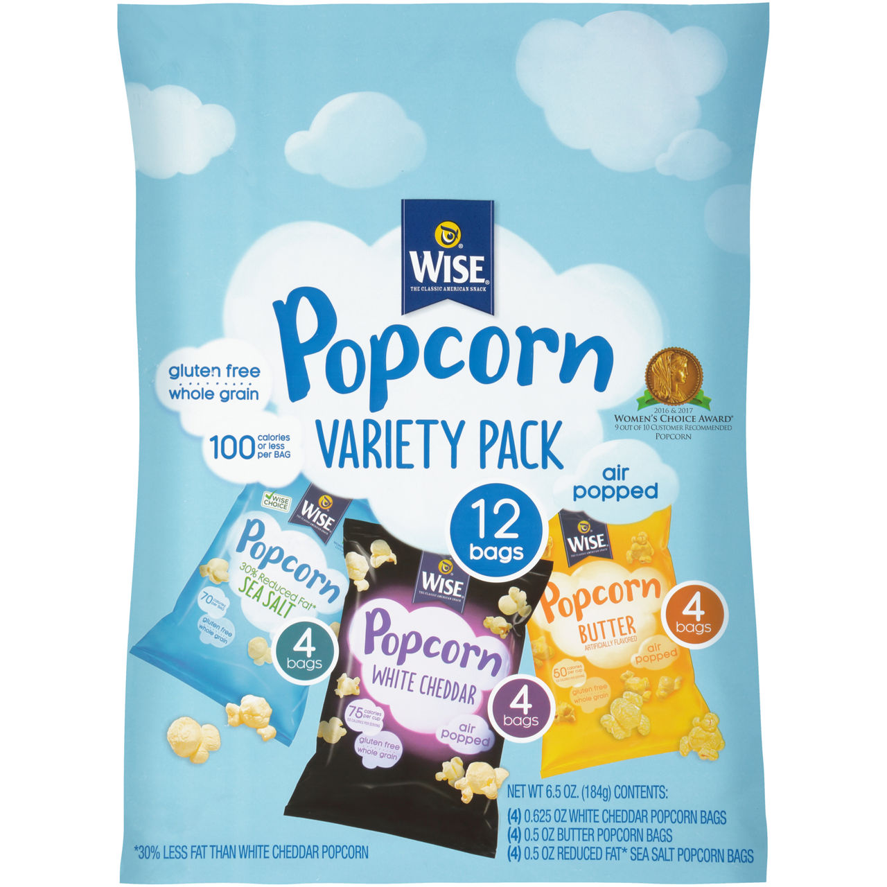 Wise Popcorn Variety Pack, 12-Count | Big Lots