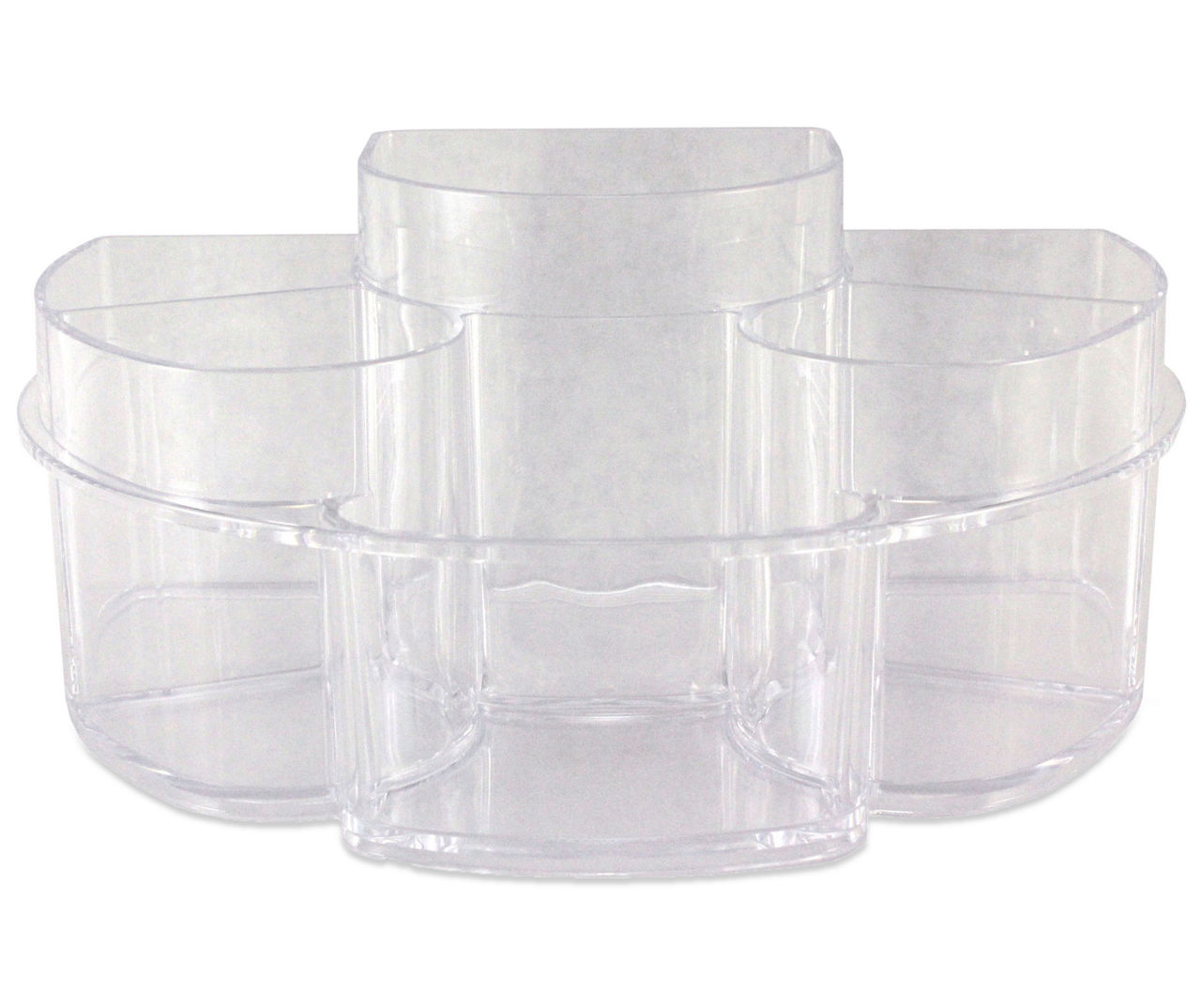 Elite Large Clear 6-Compartment Multi-Use Organizer | Big Lots