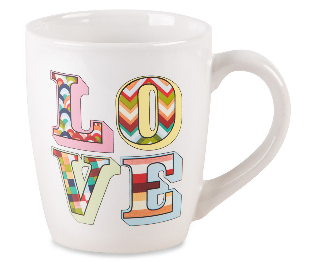 Pastel "Love" Mug, 22 Oz. | Big Lots