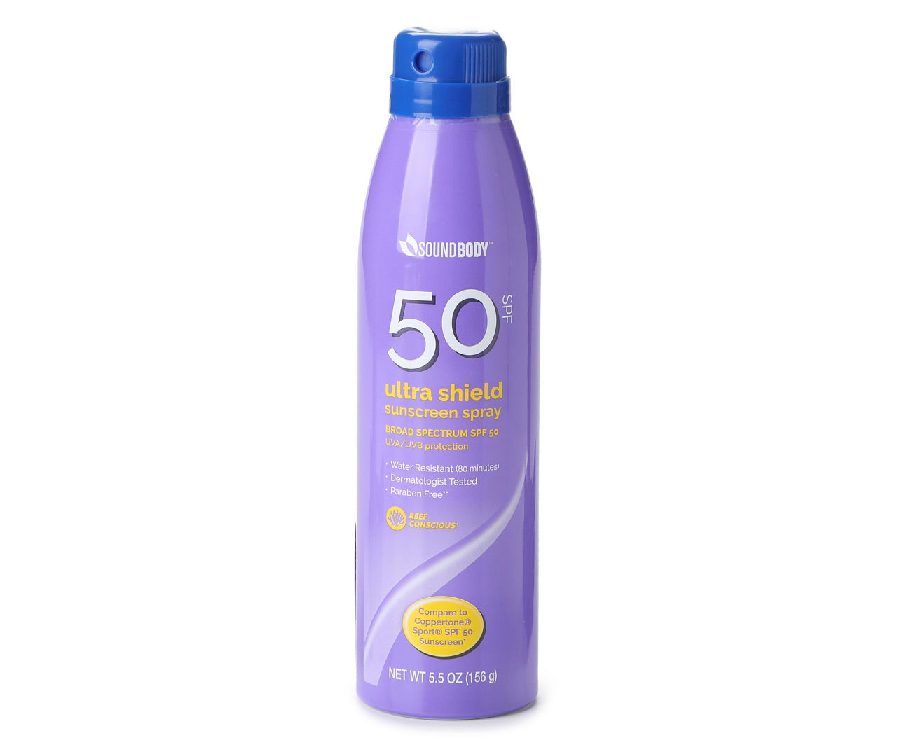 Sound Body Ultra Shield SPF 50 Sunscreen Spray, 5 Oz. | Big Lots