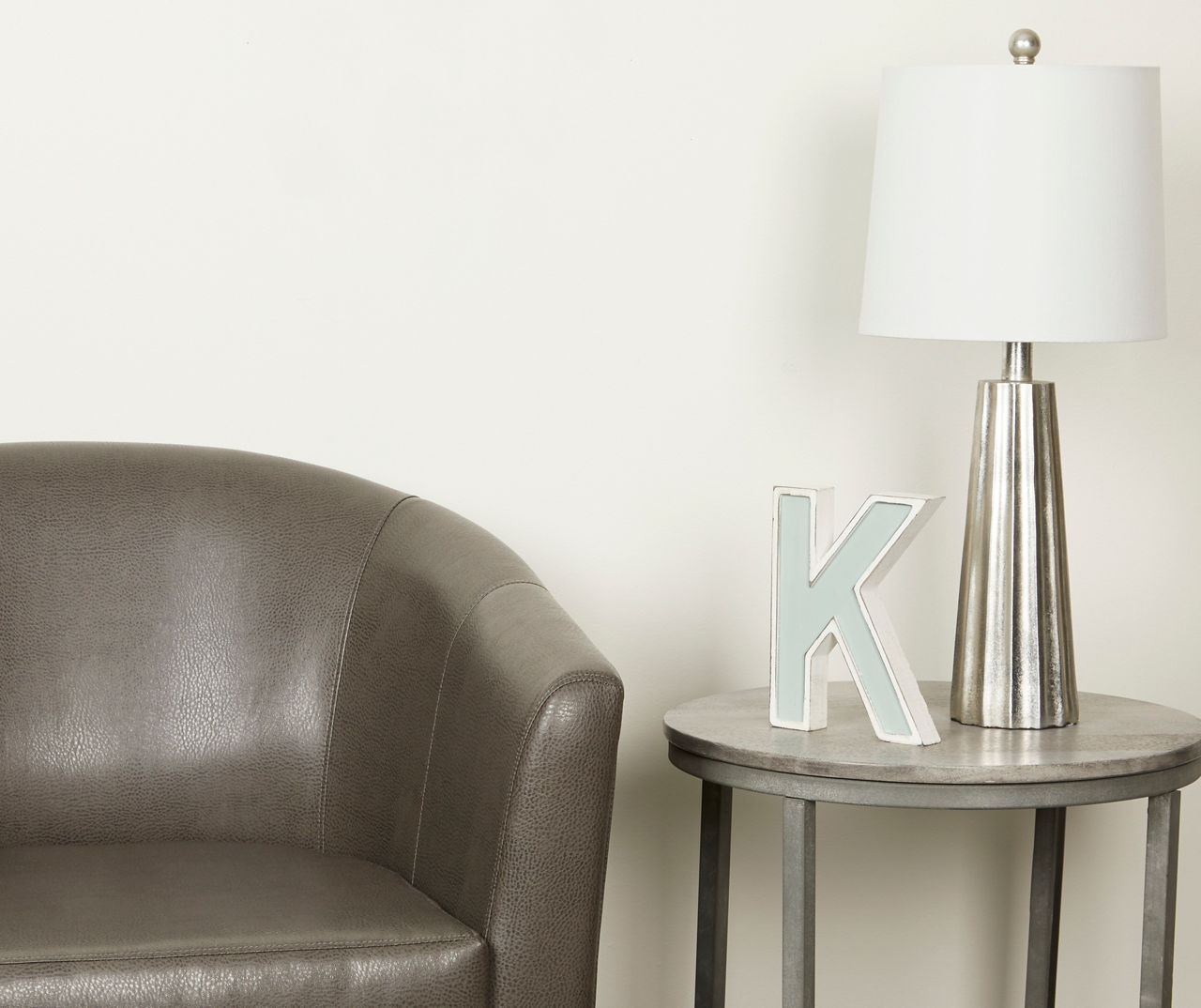 Monogram "K" Blue Decor | Big Lots