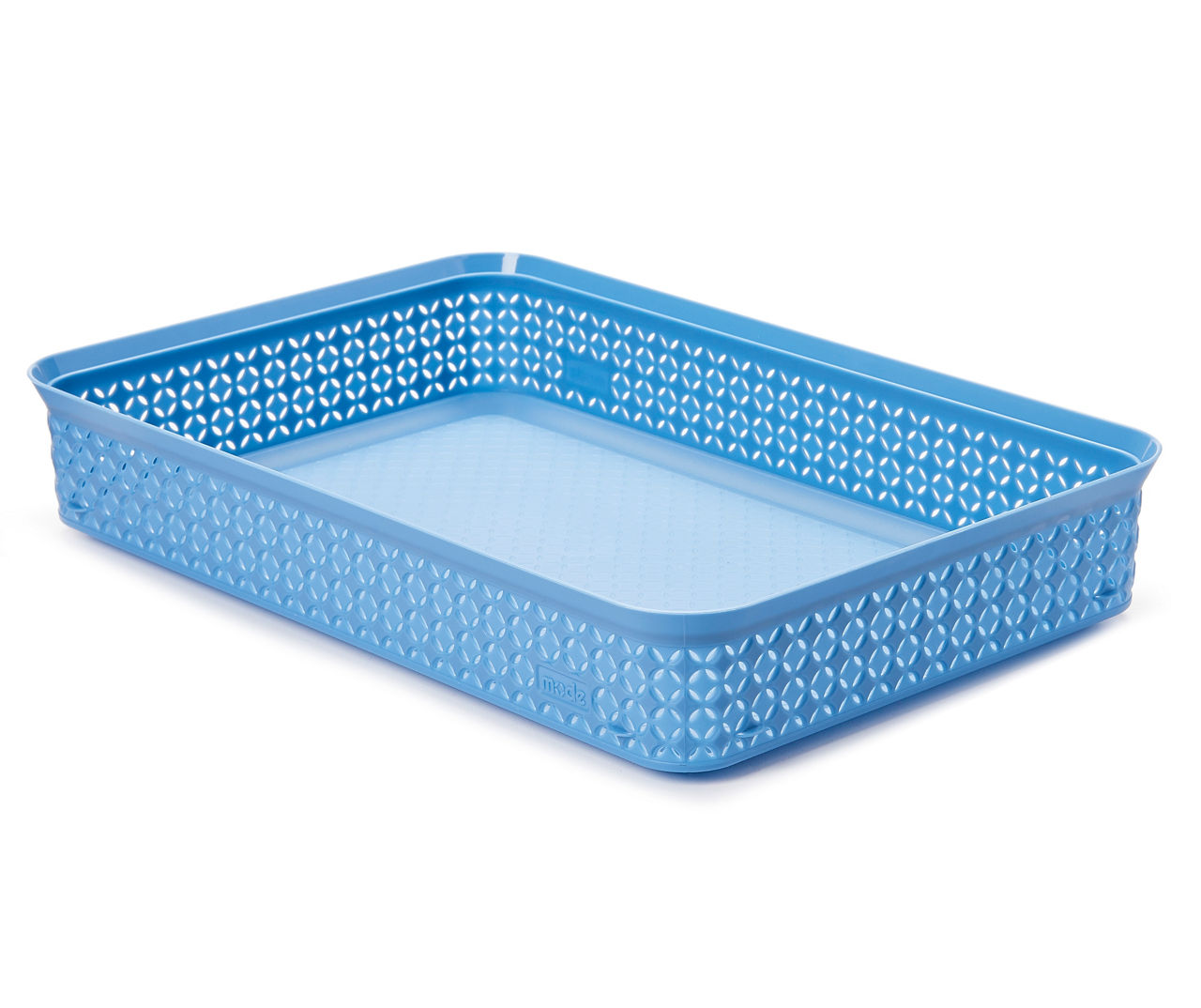 EZY Storage Blue Lapis Stackable Storage Tray | Big Lots