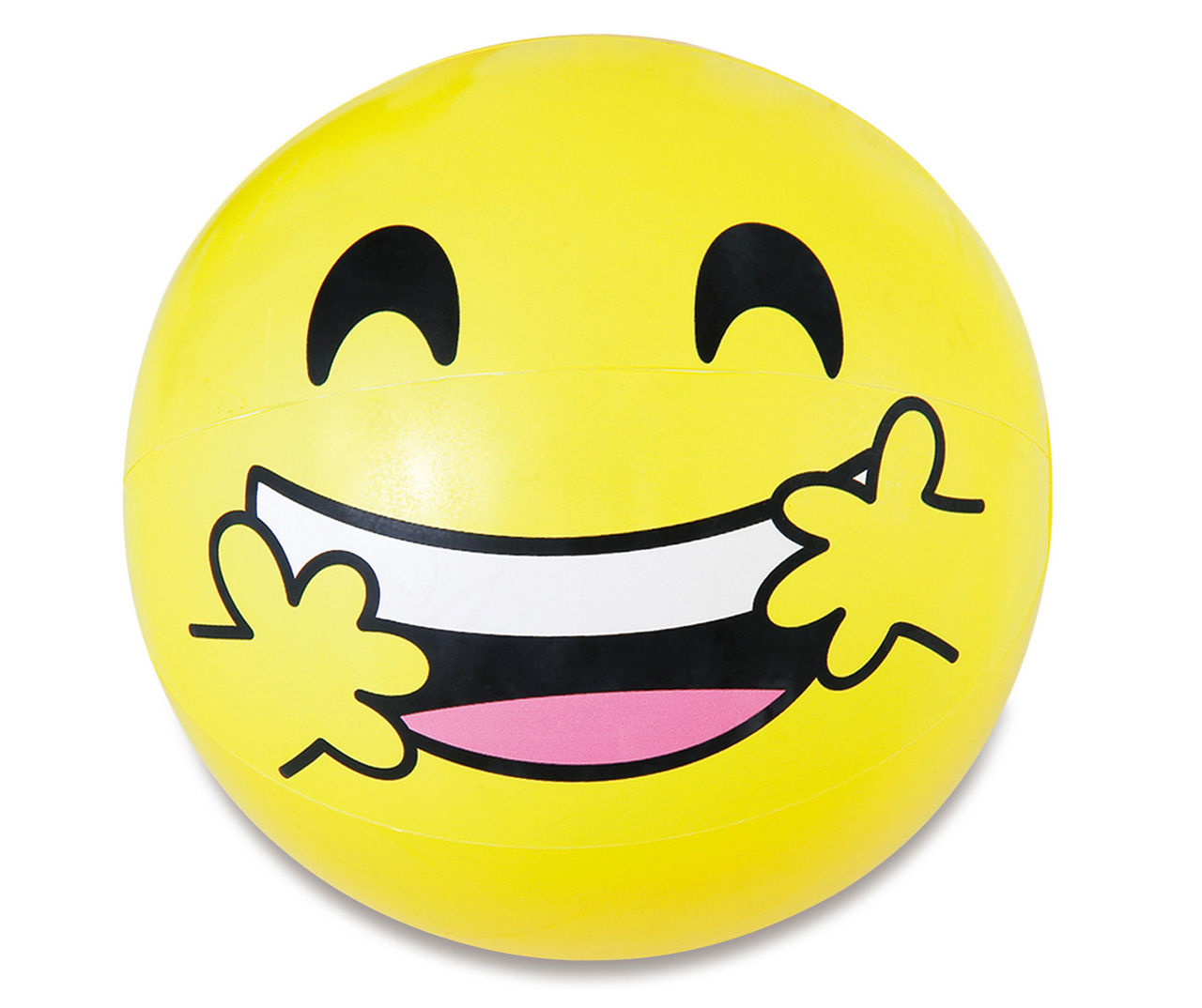 Summer Waves Inflatable Emoji Beach Ball | Big Lots