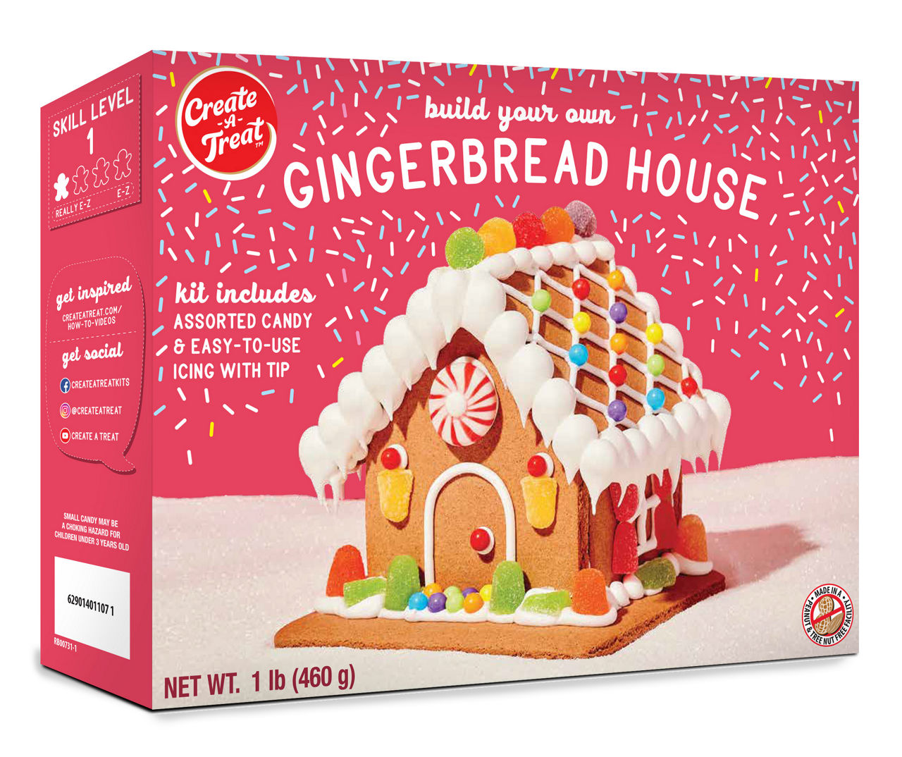 Create A Treat House Gingerbread Cookie Kit, 16 Oz. | Big Lots