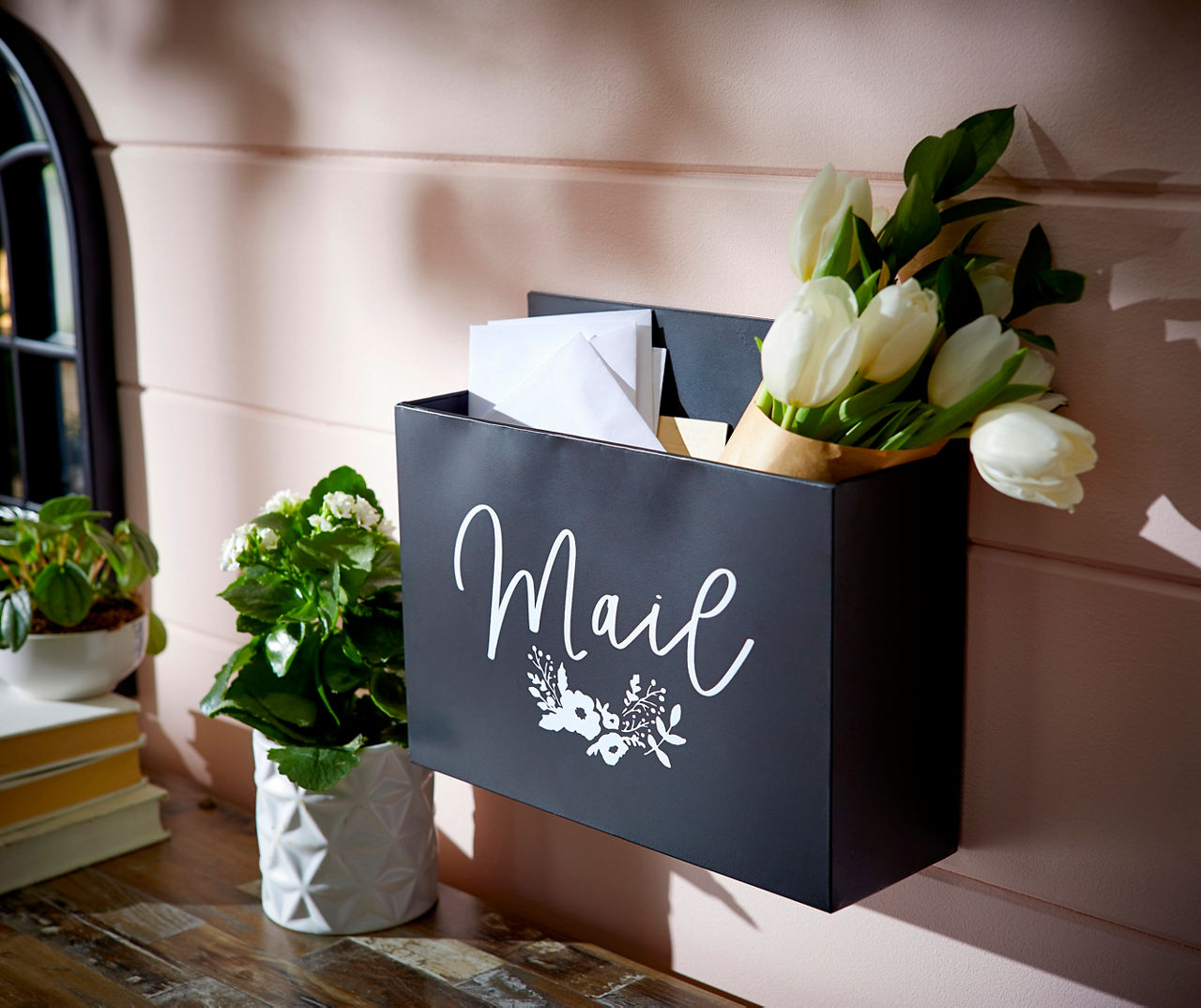 "Mail" Metal Wall Bin | Big Lots