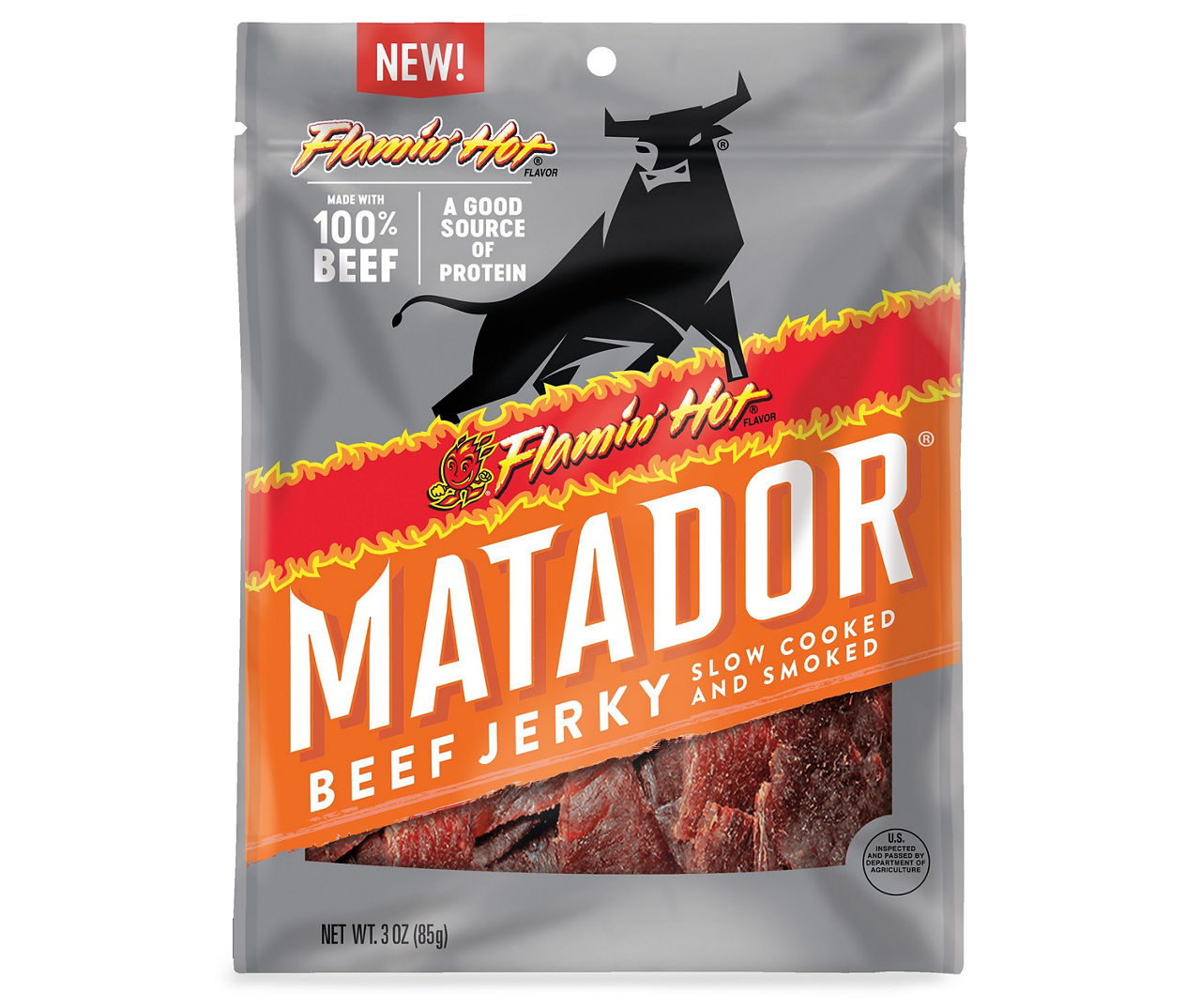 Matador Matador Beef Jerky Flamin' Hot Flavor 3 Oz | Big Lots