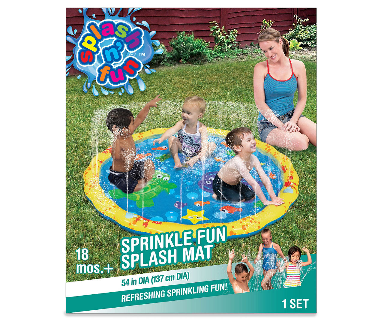 Splash N’ Fun 54" Sprinkle Fun Splash Mat | Big Lots