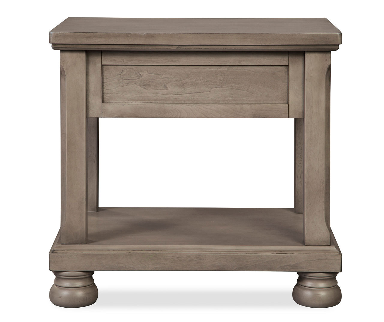 Signature Design By Ashley Lettner Gray Single Drawer End Table | Big Lots