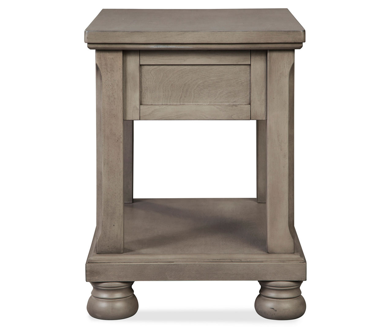 Signature Design By Ashley Lettner Gray Single Drawer End Table | Big Lots