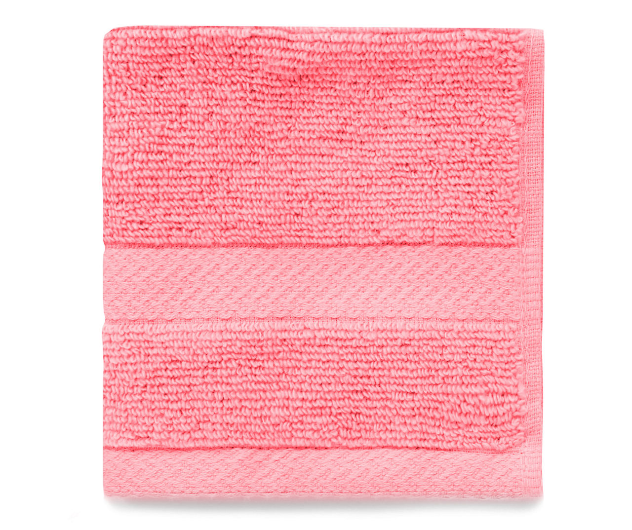 Just Home Pink Lemonade Wash Cloth | Big Lots