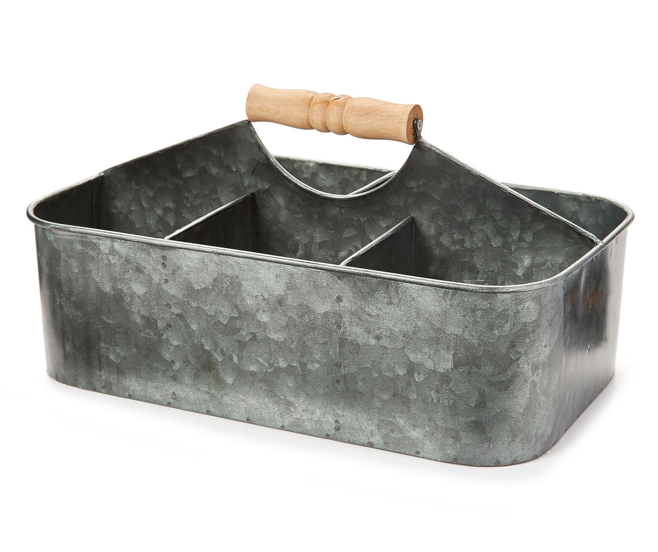 Broyhill Galvanized Caddy with Handle | Big Lots