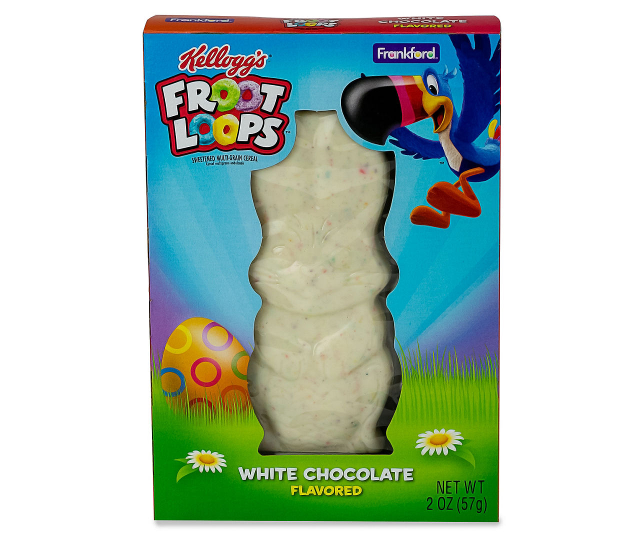 Froot Loops White Chocolate Bunny, 2 Oz. | Big Lots