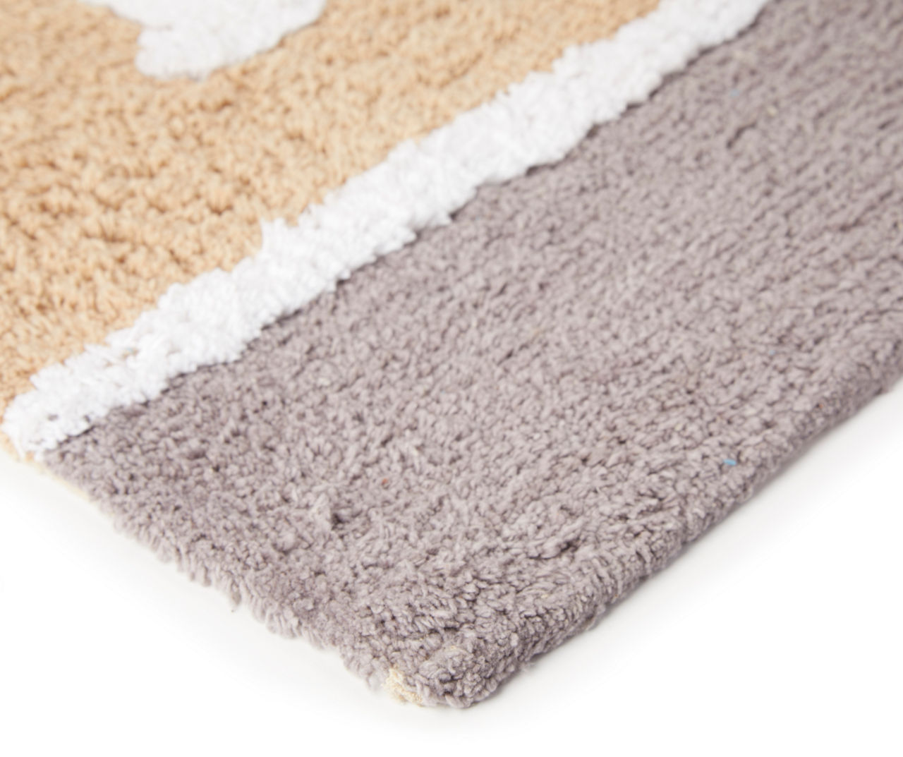 Broyhill "Bath" Tan & Gray Bath Rug | Big Lots