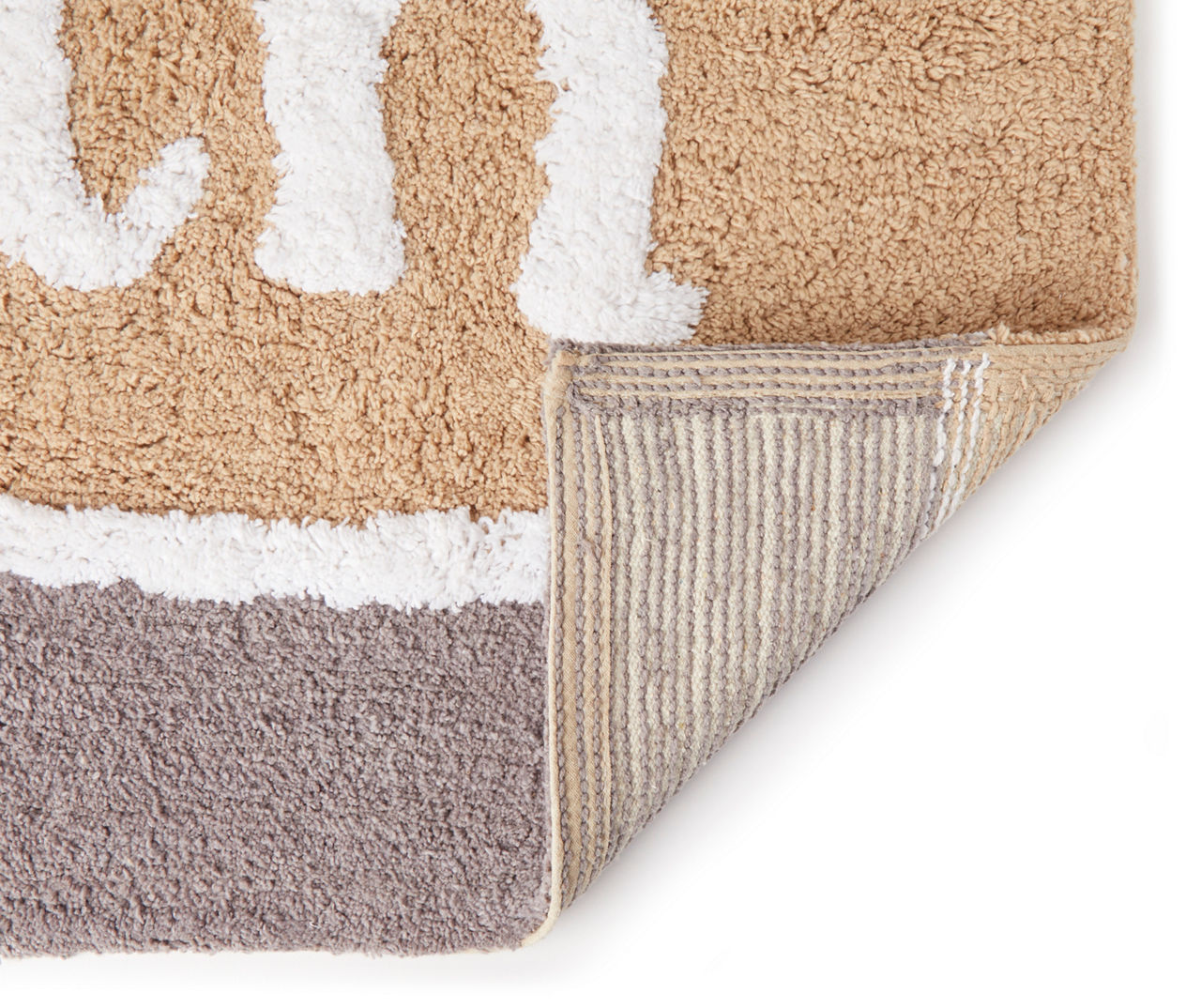 Broyhill "Bath" Tan & Gray Bath Rug | Big Lots