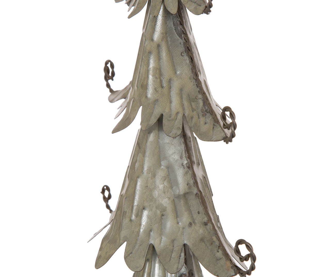 Glitzhome 5-Tier Galvanized Metal Tabletop Tree | Big Lots