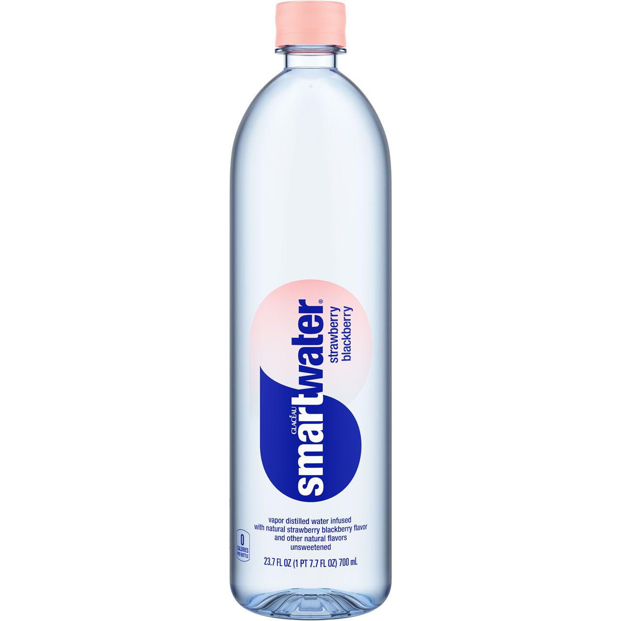 Smartwater smartwater strawberry blackberry, vapor distilled premium ...