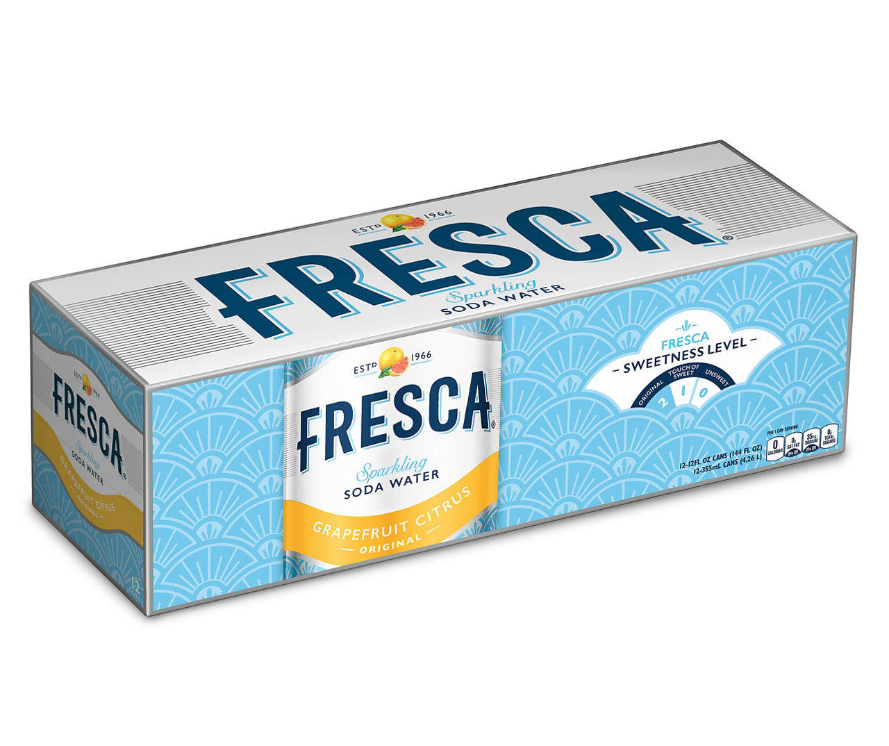 Fresca Fresca Original Grapefruit Citrus Sparkling Soda Water 12 - 12 fl oz Cans | Big Lots