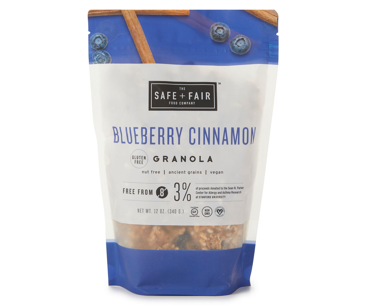 The Safe + Fair Food Company Blueberry Cinnamon Granola, 12 Oz. | Big Lots