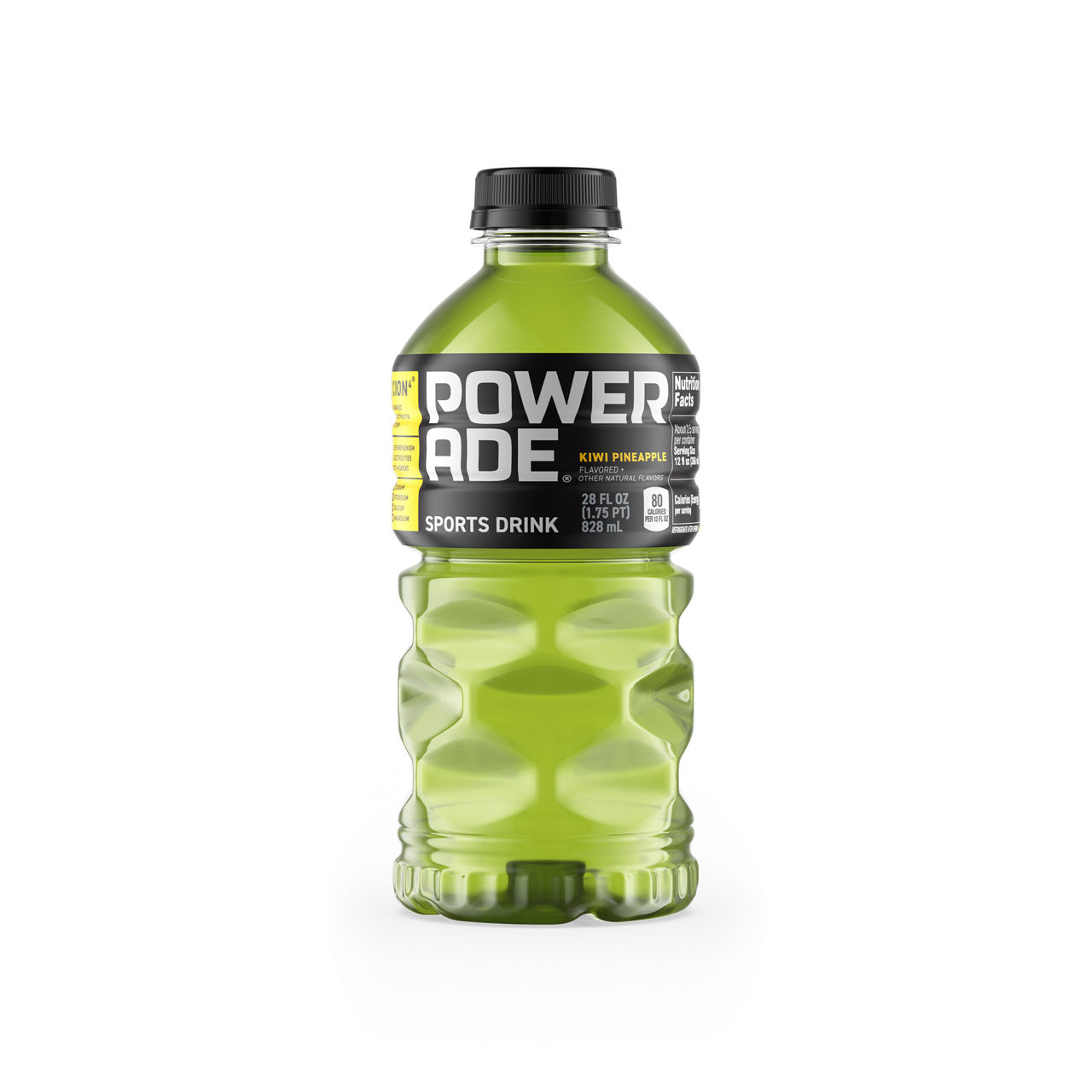 Powerade POWERADE Kiwi Pineapple, ION4 Electrolyte Enhanced Fruit ...