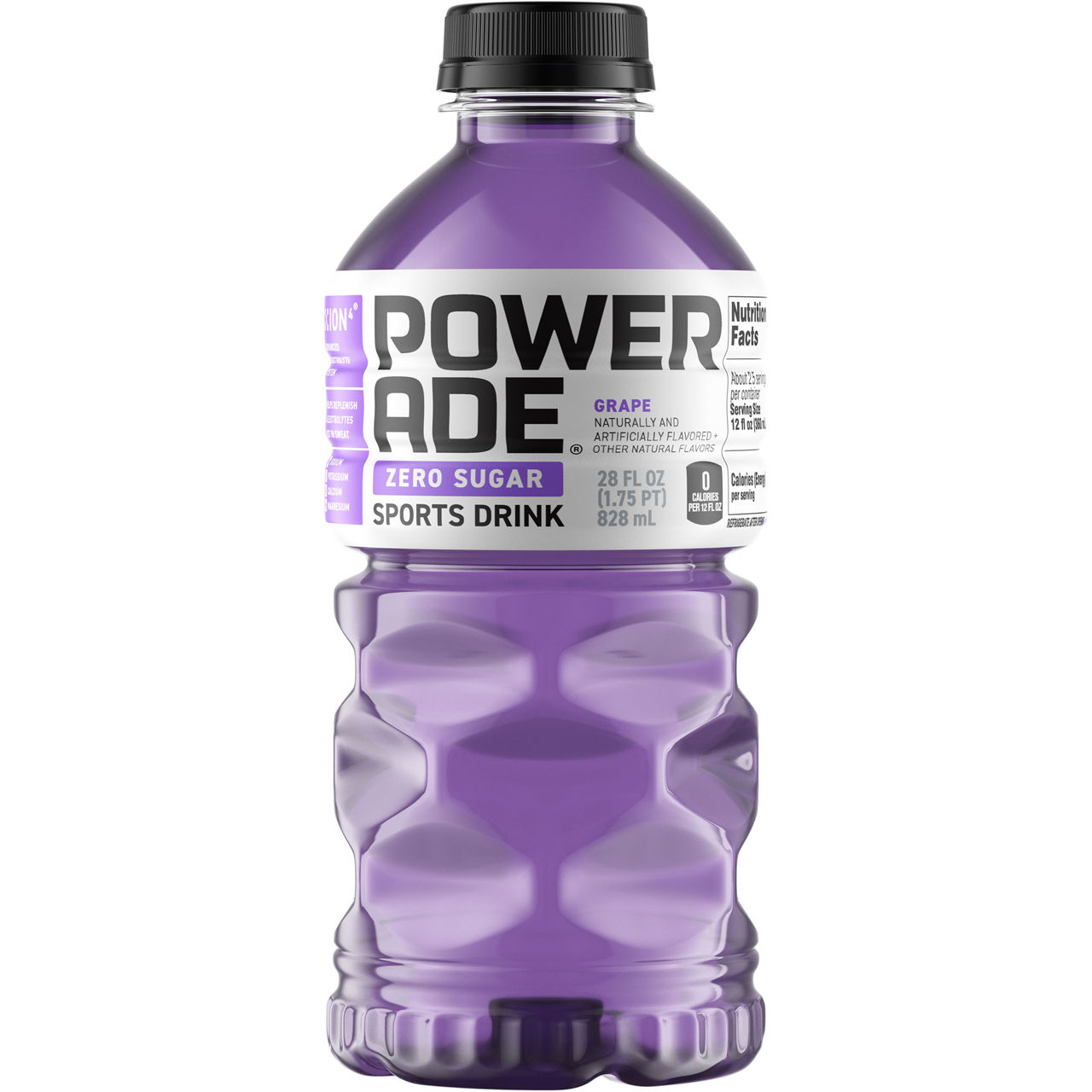 Powerade POWERADE ZERO Grape Sports Drink, 28 fl oz | Big Lots