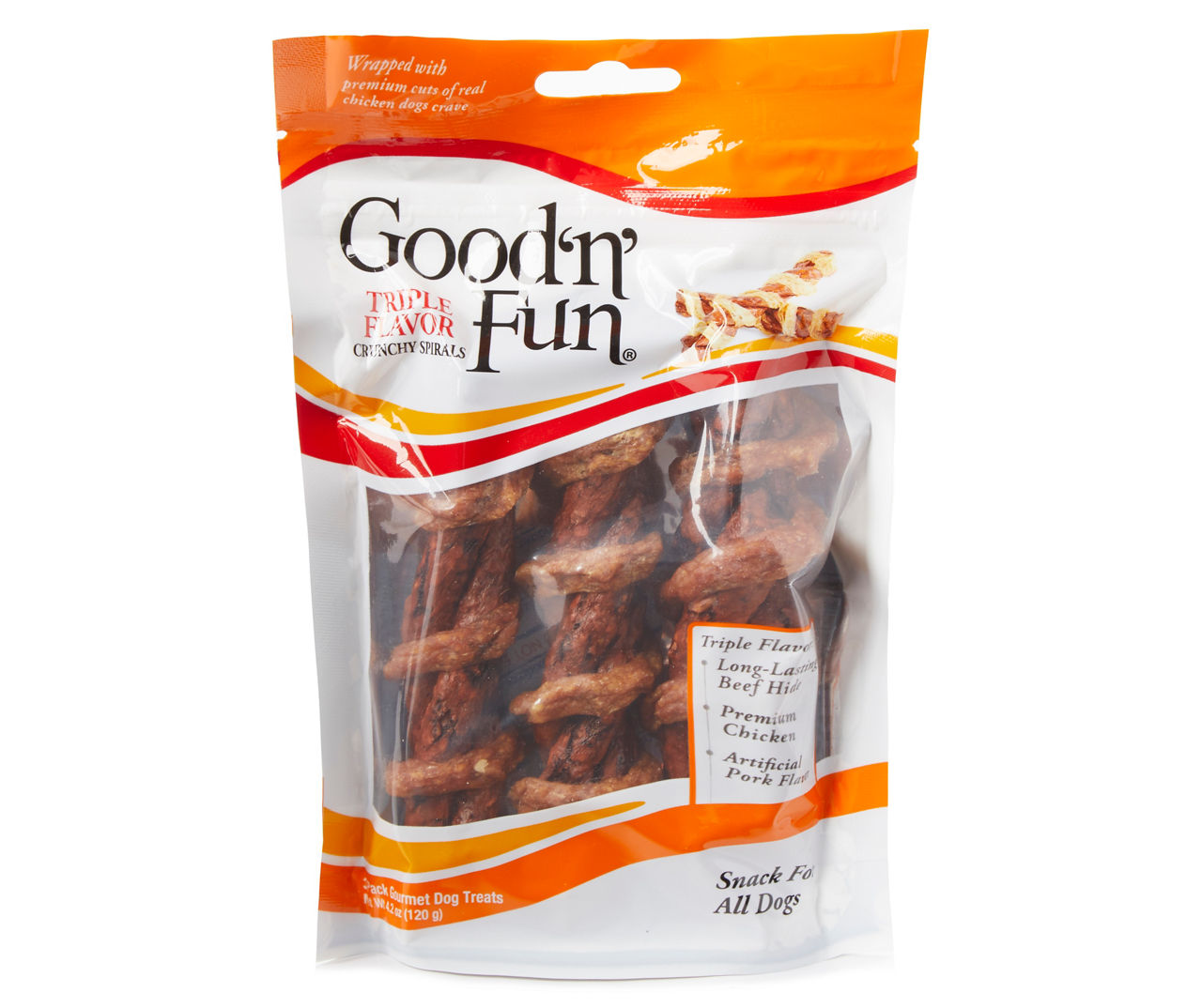 Good N Fun Triple Flavor Crunchy Spirals, 3-Count | Big Lots