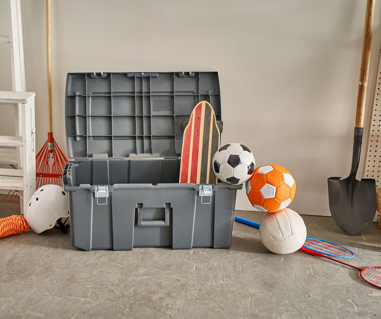 Sterilite Gray Footlocker Storage Bin | Big Lots