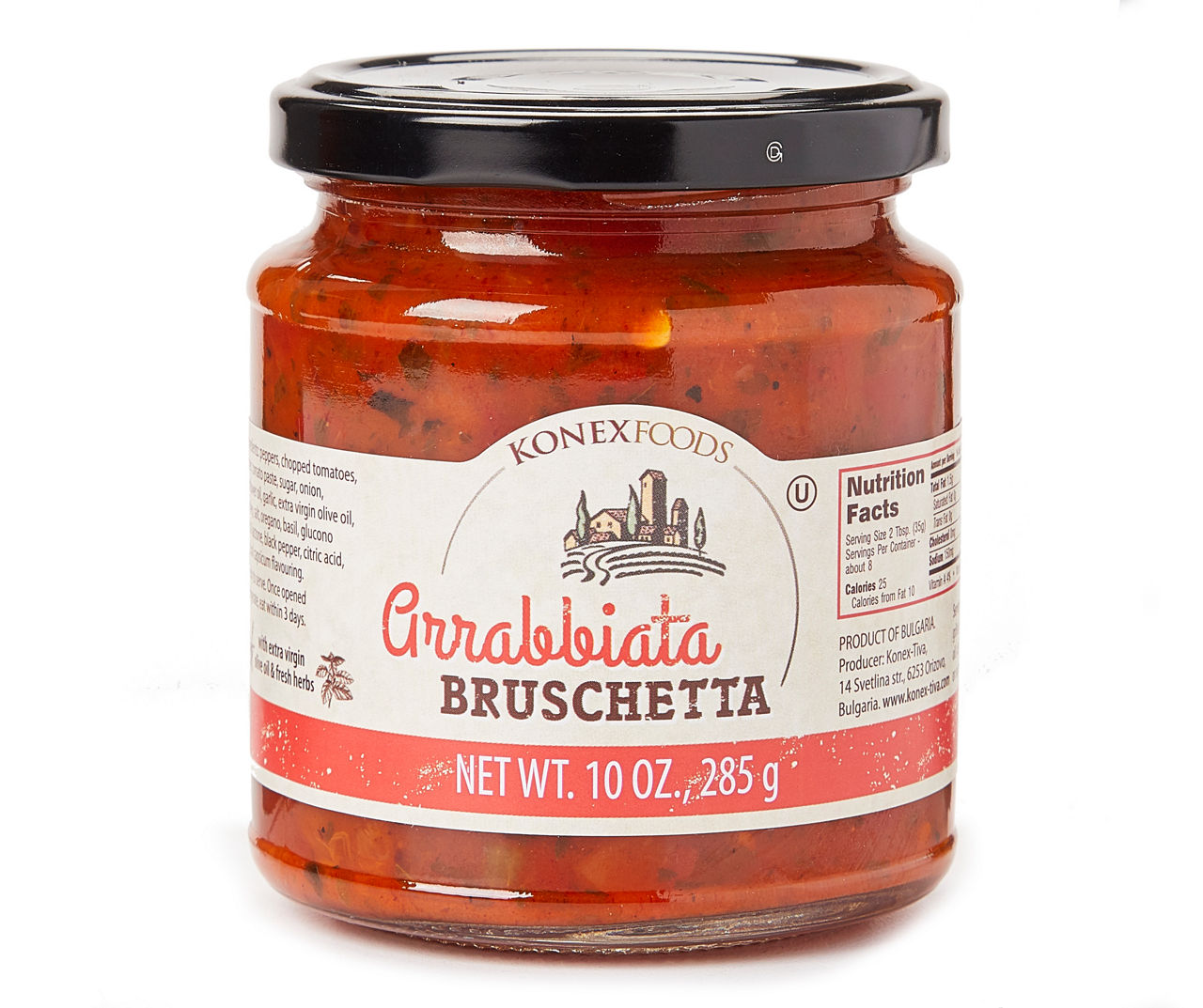 Konex Foods Arrabbiata Bruschetta, 10 Oz. | Big Lots