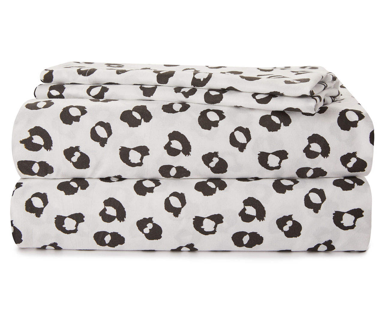 Black & White Spot Sheet Set | Big Lots