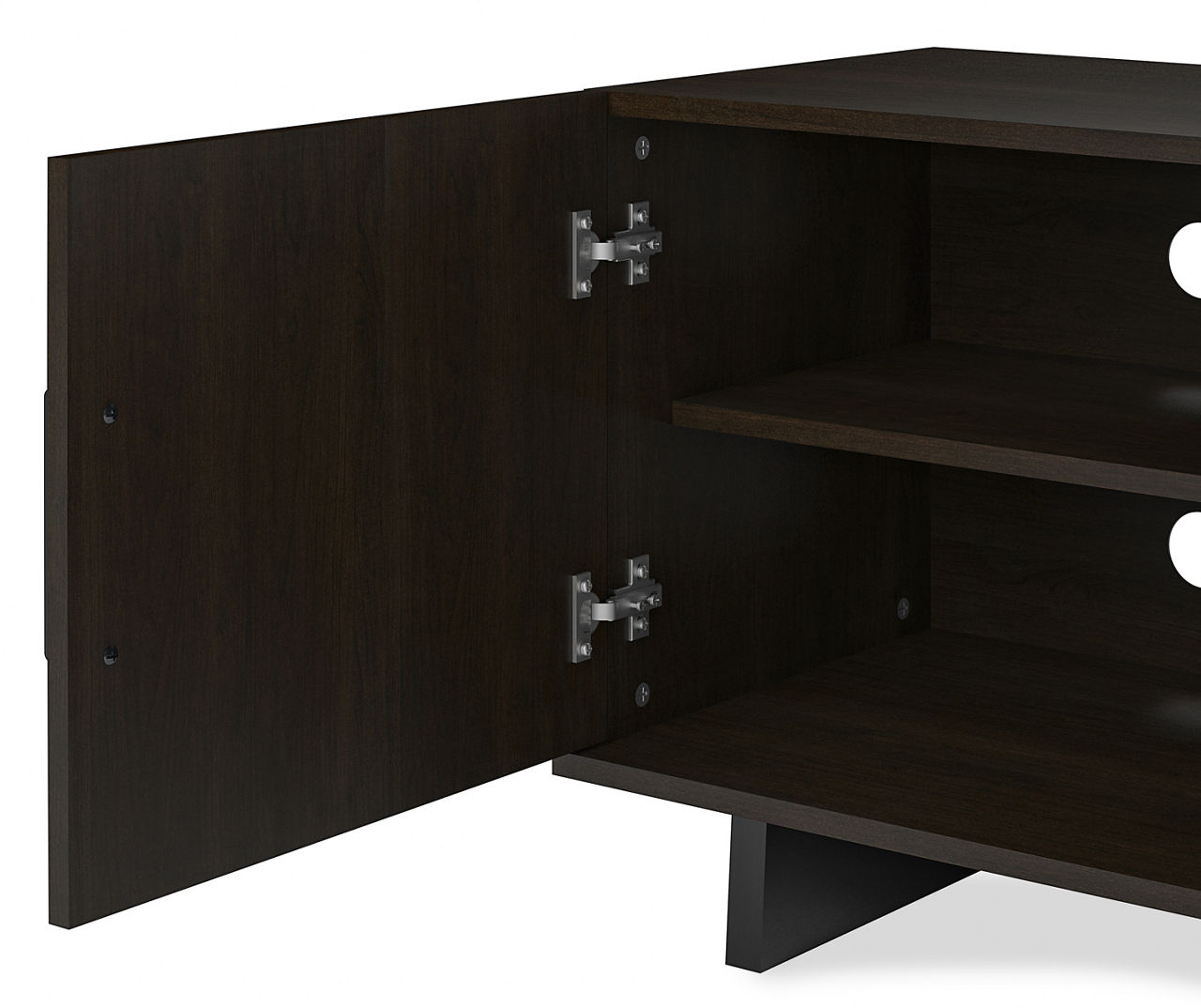 Ameriwood 60" Hyde Espresso Electric Fireplace Console | Big Lots