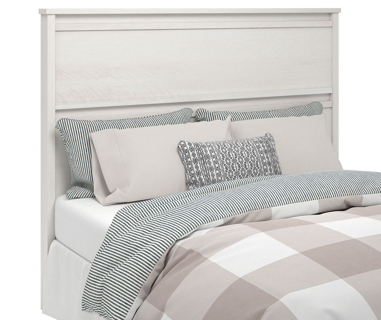 Ameriwood Duncan Ivory Oak Queen Headboard | Big Lots