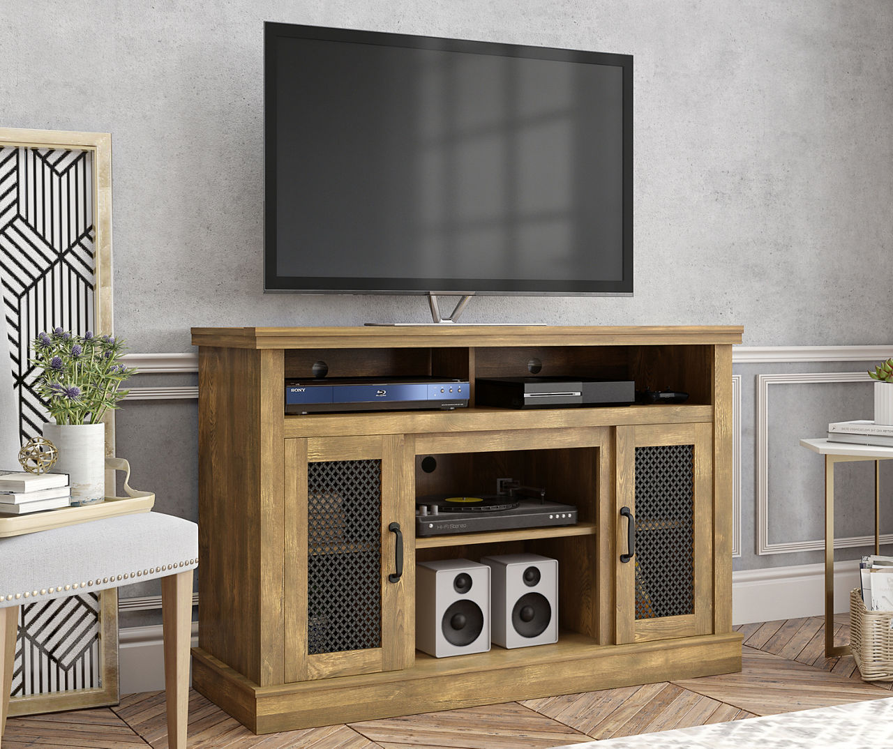 Big lots tv entertainment center store