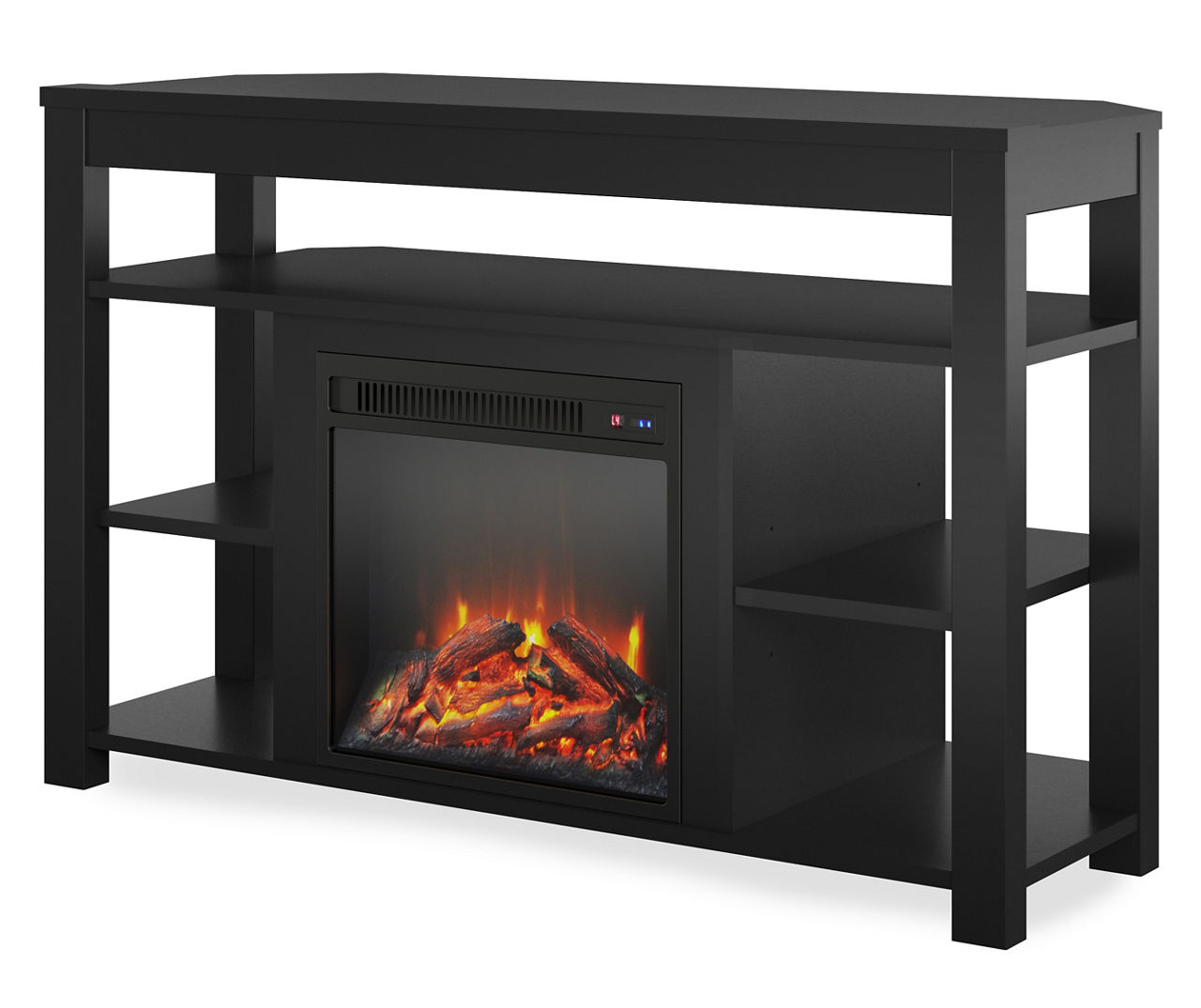Corner electric fireplace big lots store